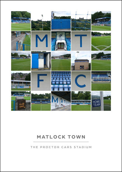 Matlock Town – Football Stadium Photography