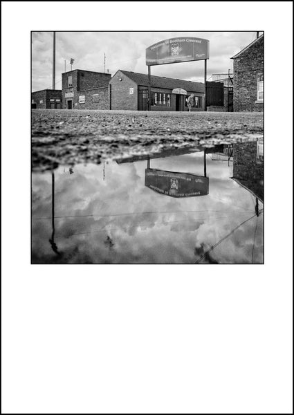 York City - Bootham Crescent (bc6bw) – Football Stadium Photography
